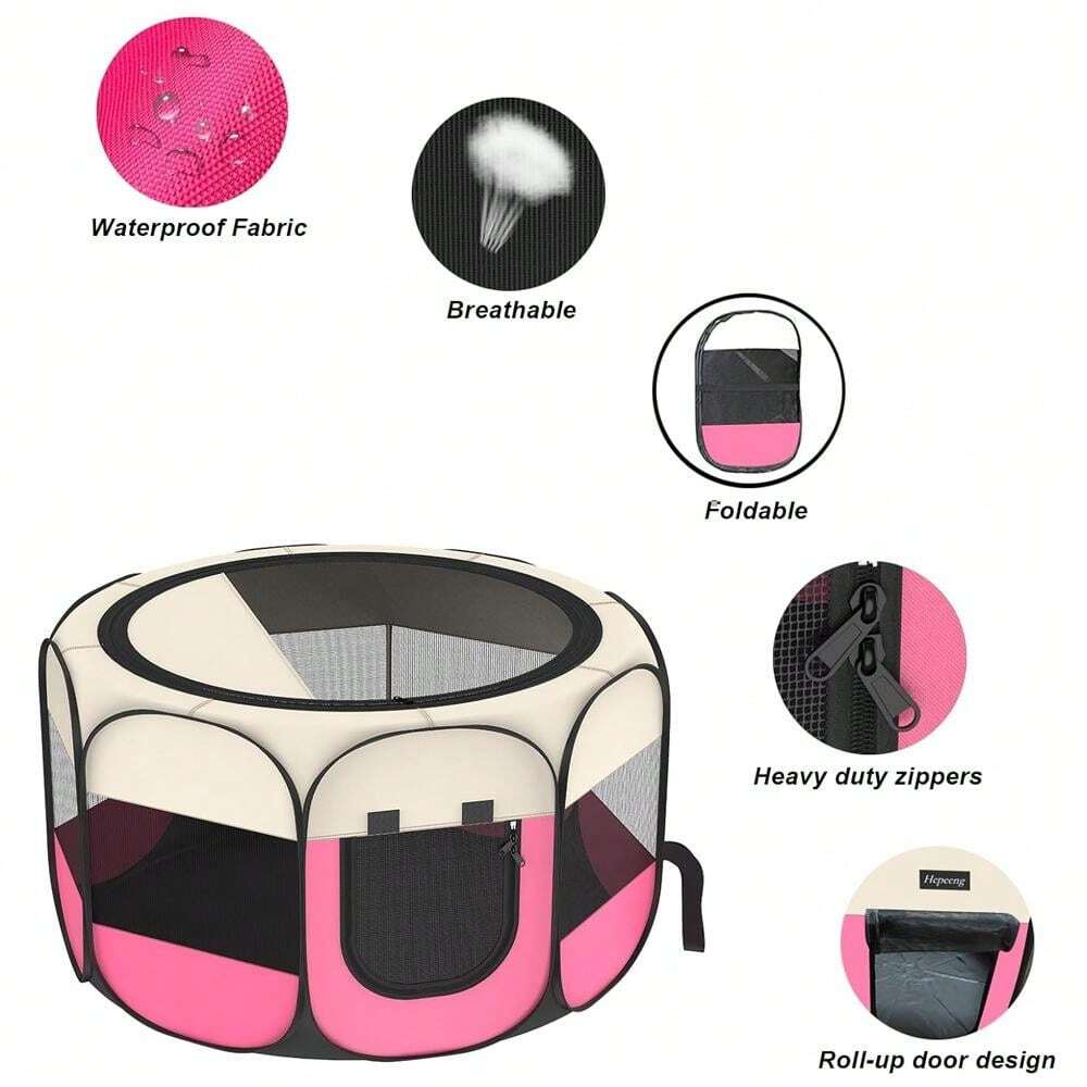 Parc pour chat d'intérieur pour chats, parc à chiots pliable et ...