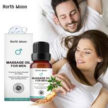 North Moon Men's Massage Oil - A Moisturizing And Nourishing Body Oil ...