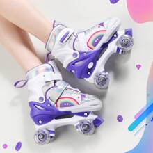 Willleipai High-End Contrast Color Roller Skates, Hot Selling Double ...