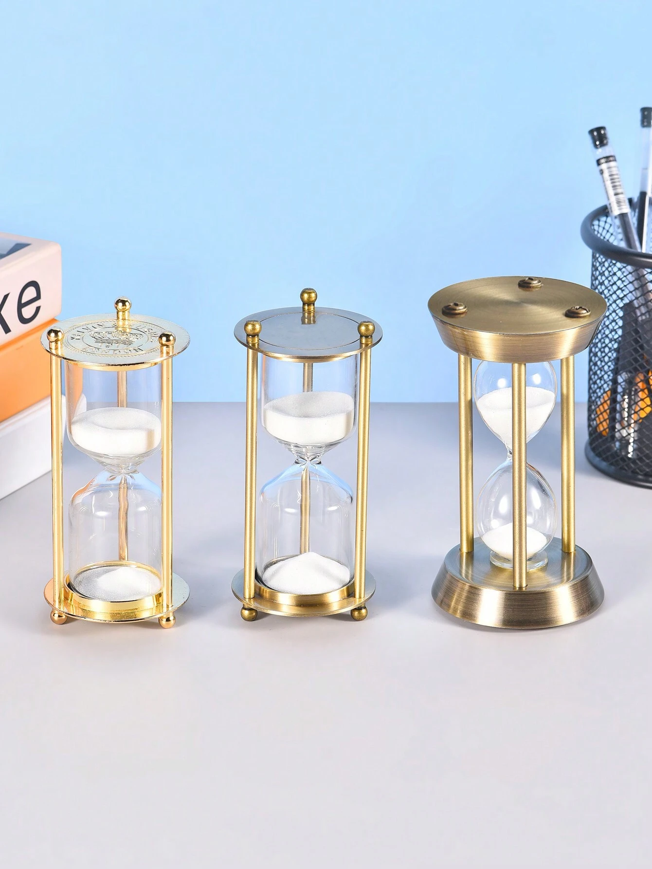 1pc High-End Metal Timer, Decor For House, Living Room, Office, Meeting ...