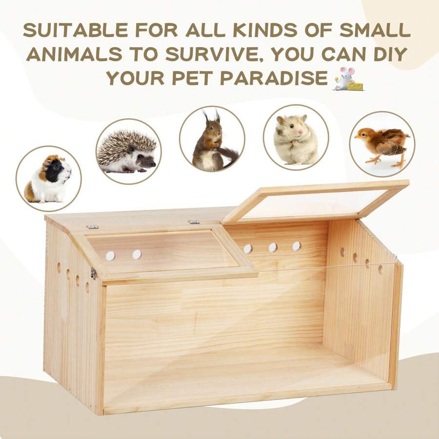 Medium Size Hamster Cage, Animal Cabinet For Dwarf Hamsters Degus ...