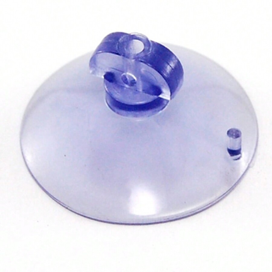 Kit Of 20 Suction Cups 45mm With Lock And Hole In Crystal PVC Suction ...