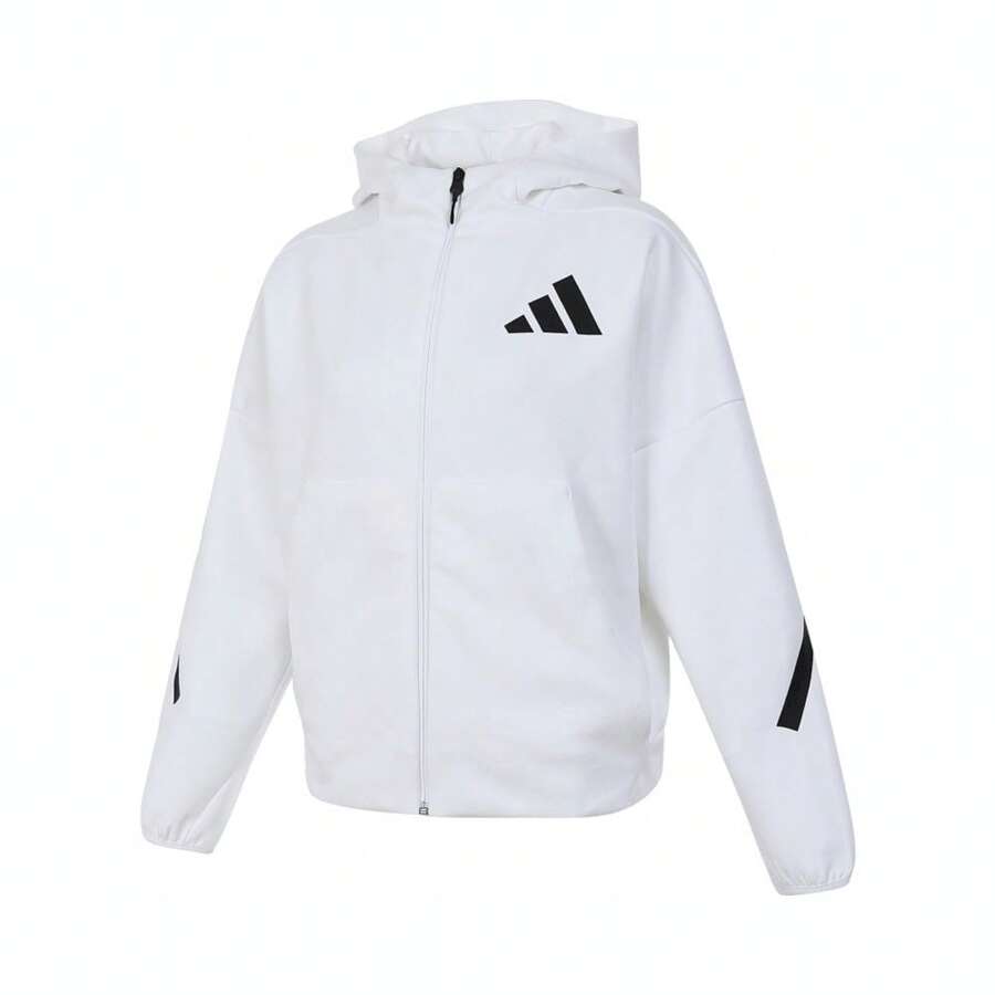 Adidas 2025 Women's W Z.N.E. FZ Knitted Hooded Jacket JE7849 for Sale ...