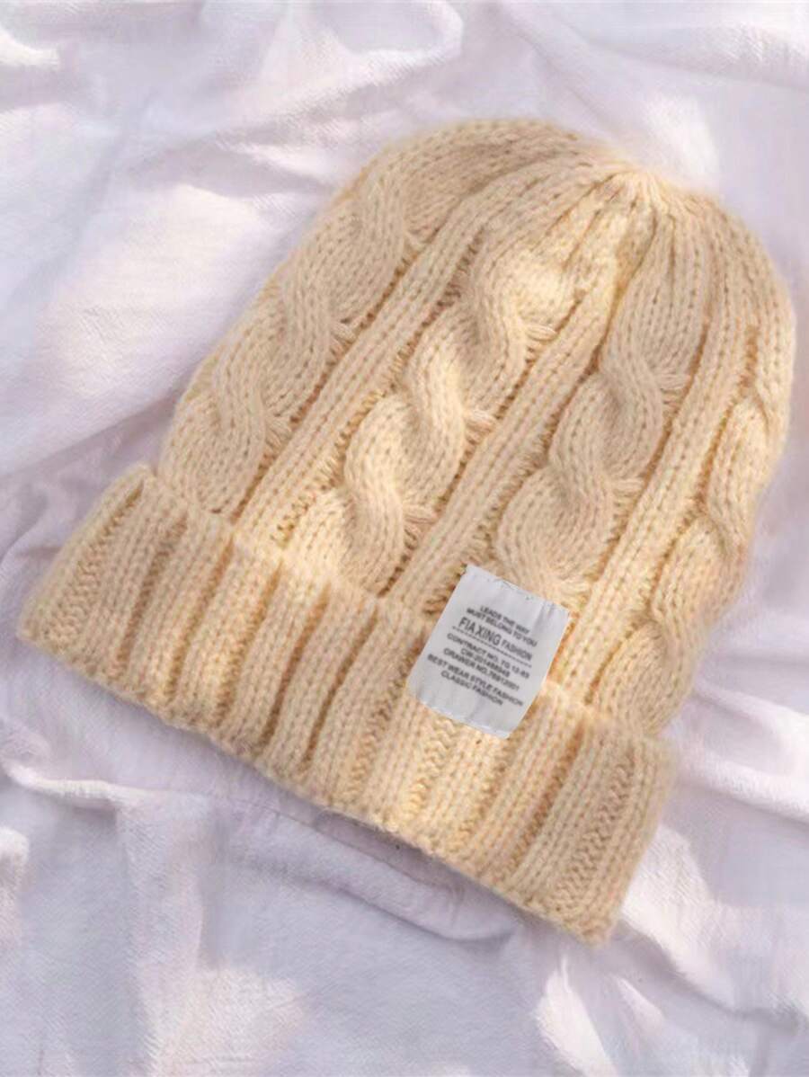 Mehrfarbige gestrickte Beanies für Damen, Lässig & elegant, im vintage ...