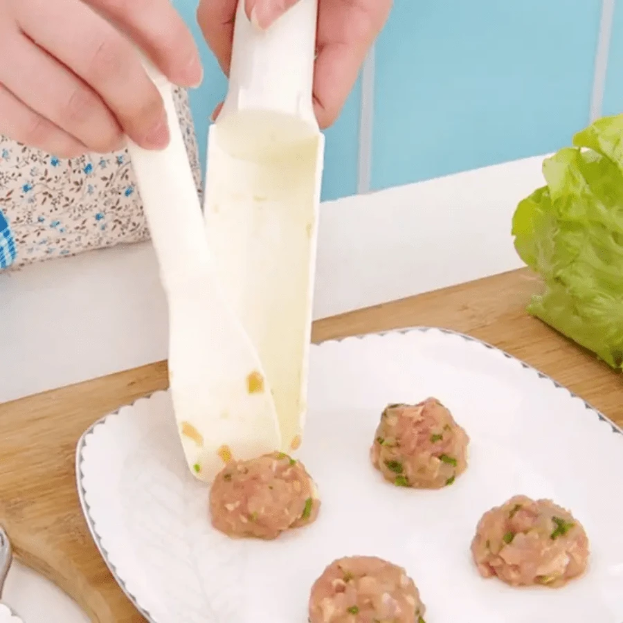 1set Meatball Maker Creative Kitchen Fish Ball Meatball Meatball Mold ...