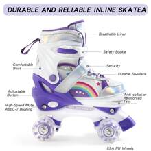Willleipai High-End Contrast Color Roller Skates, Hot Selling Double ...