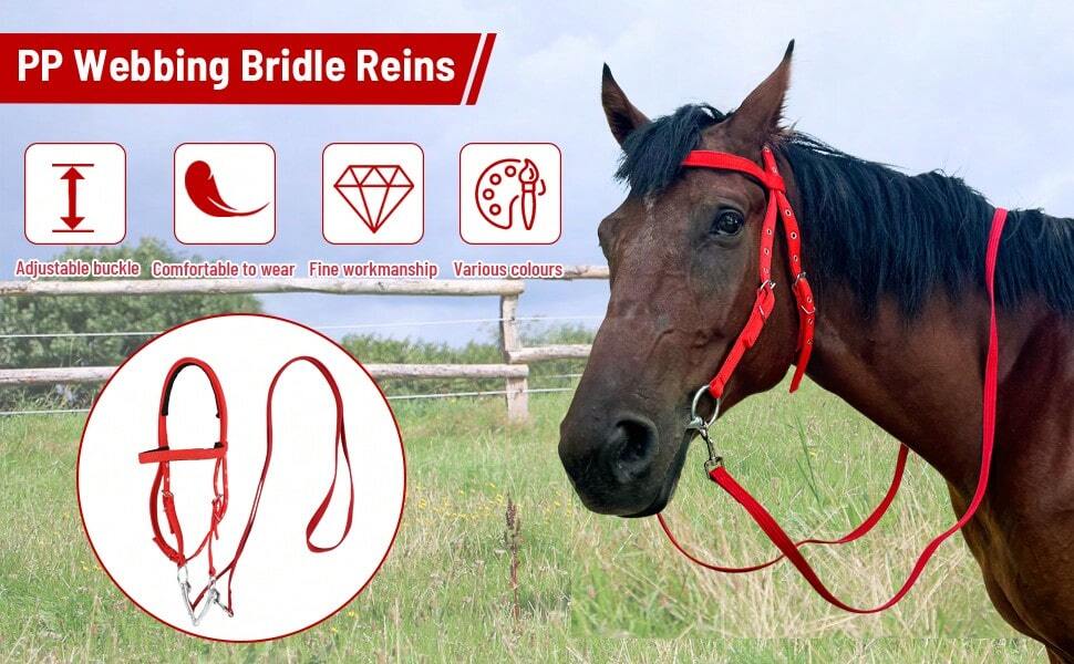The Best Control And Safety Of Equestrian Reins Are Suitable For Riders ...