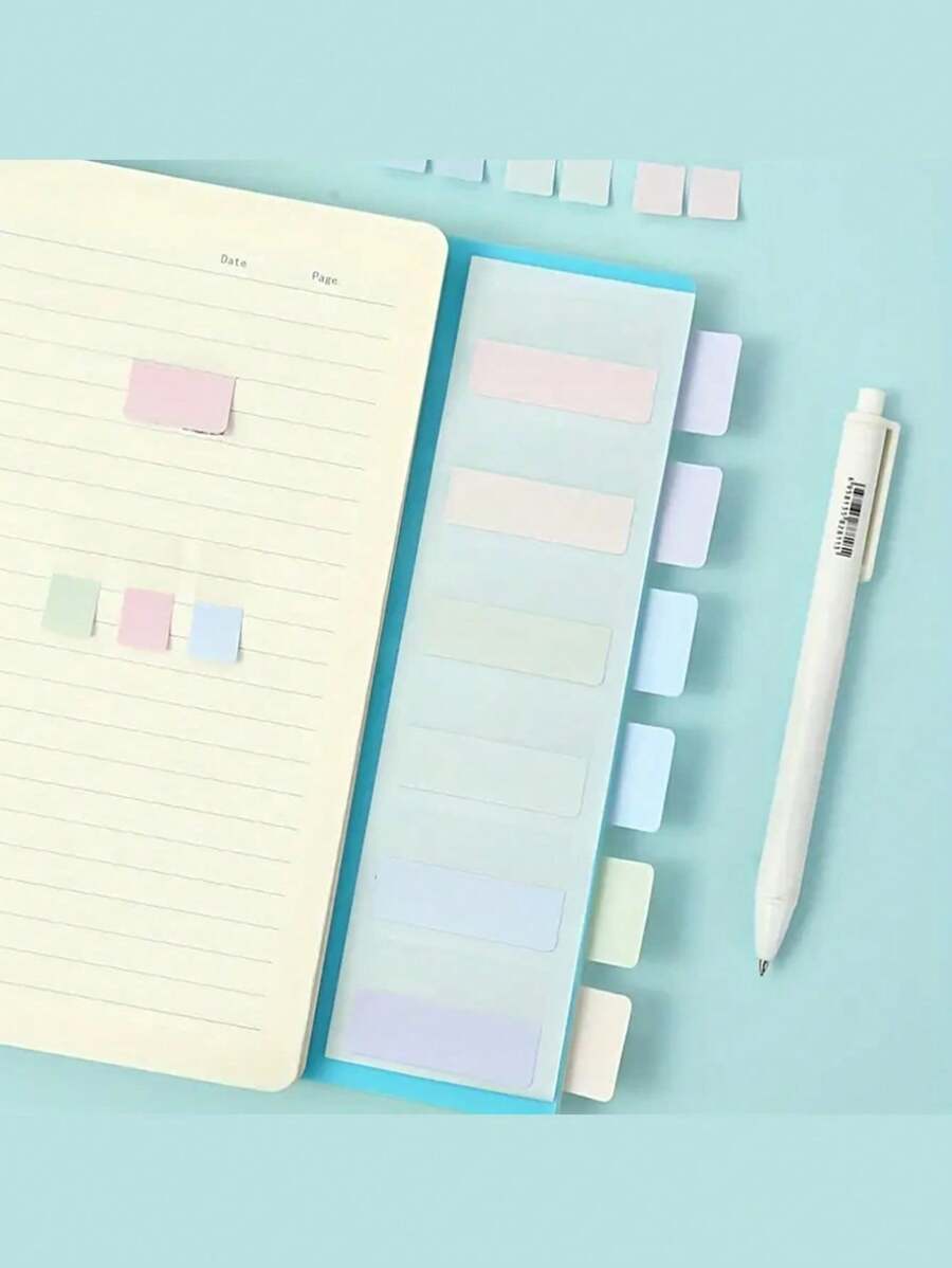 10sheets Sticky Index Tabs, Writable And Repositionable File Tabs Flags ...