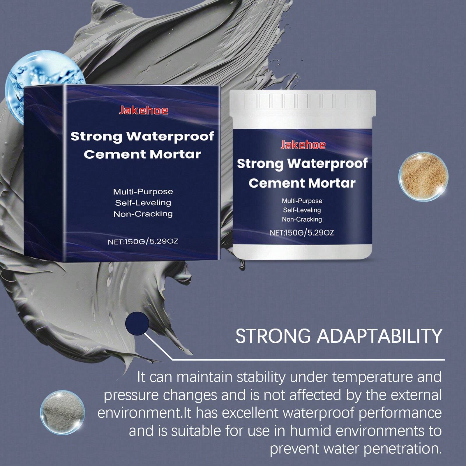 Waterproof Cement Mortar Household External Wall Water Leakage ...
