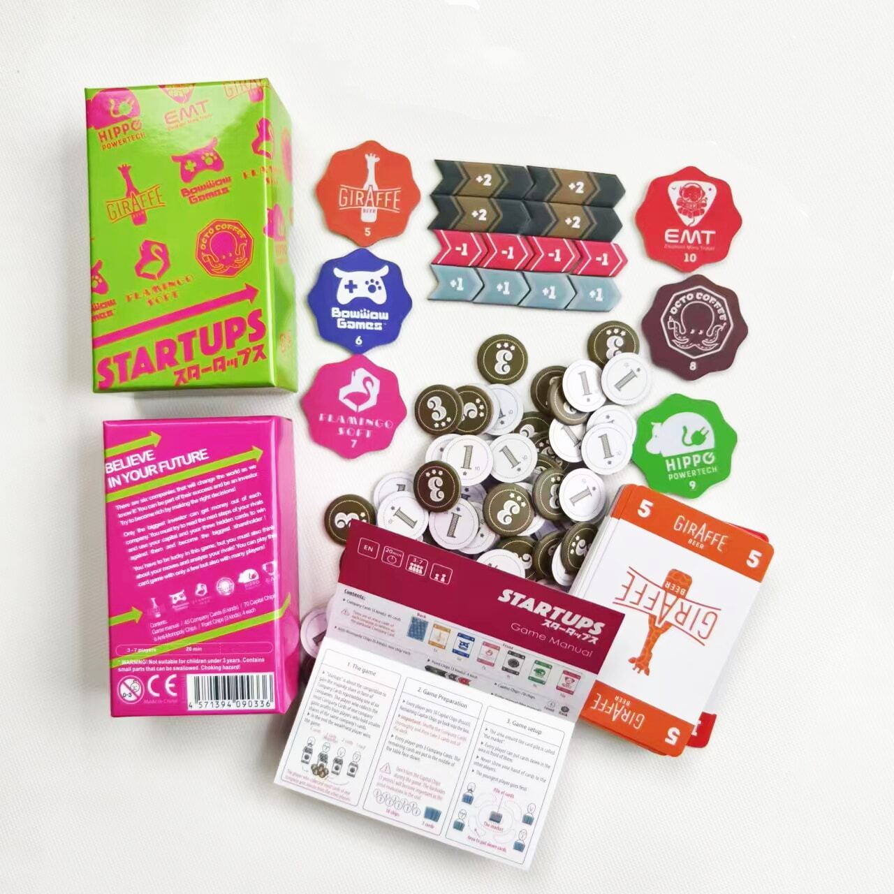 OINK Startup Portable Mini Board Game, Competitive Party Style Tabletop ...