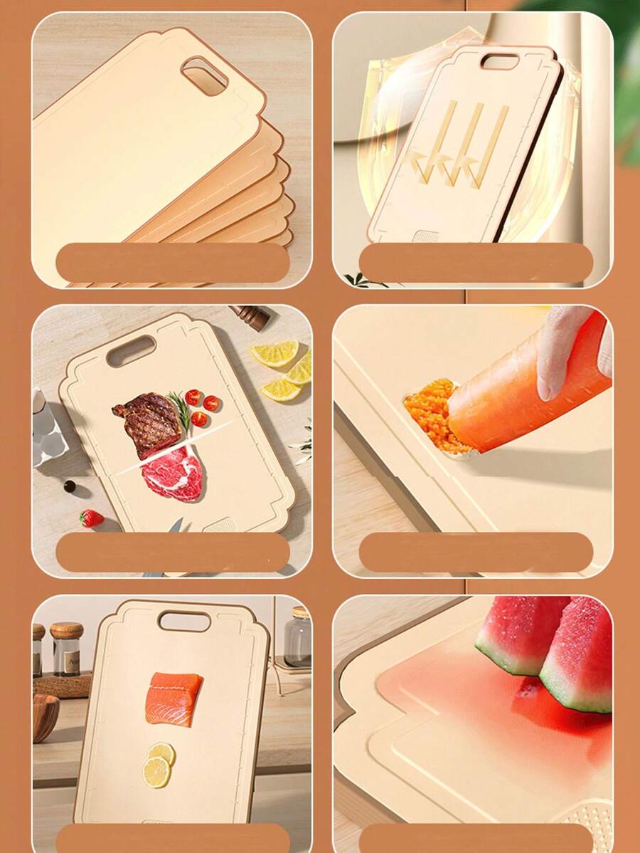 Five-Ply Cutting Board Anti-Bacterial And Anti-Mildew Cutting Board ...