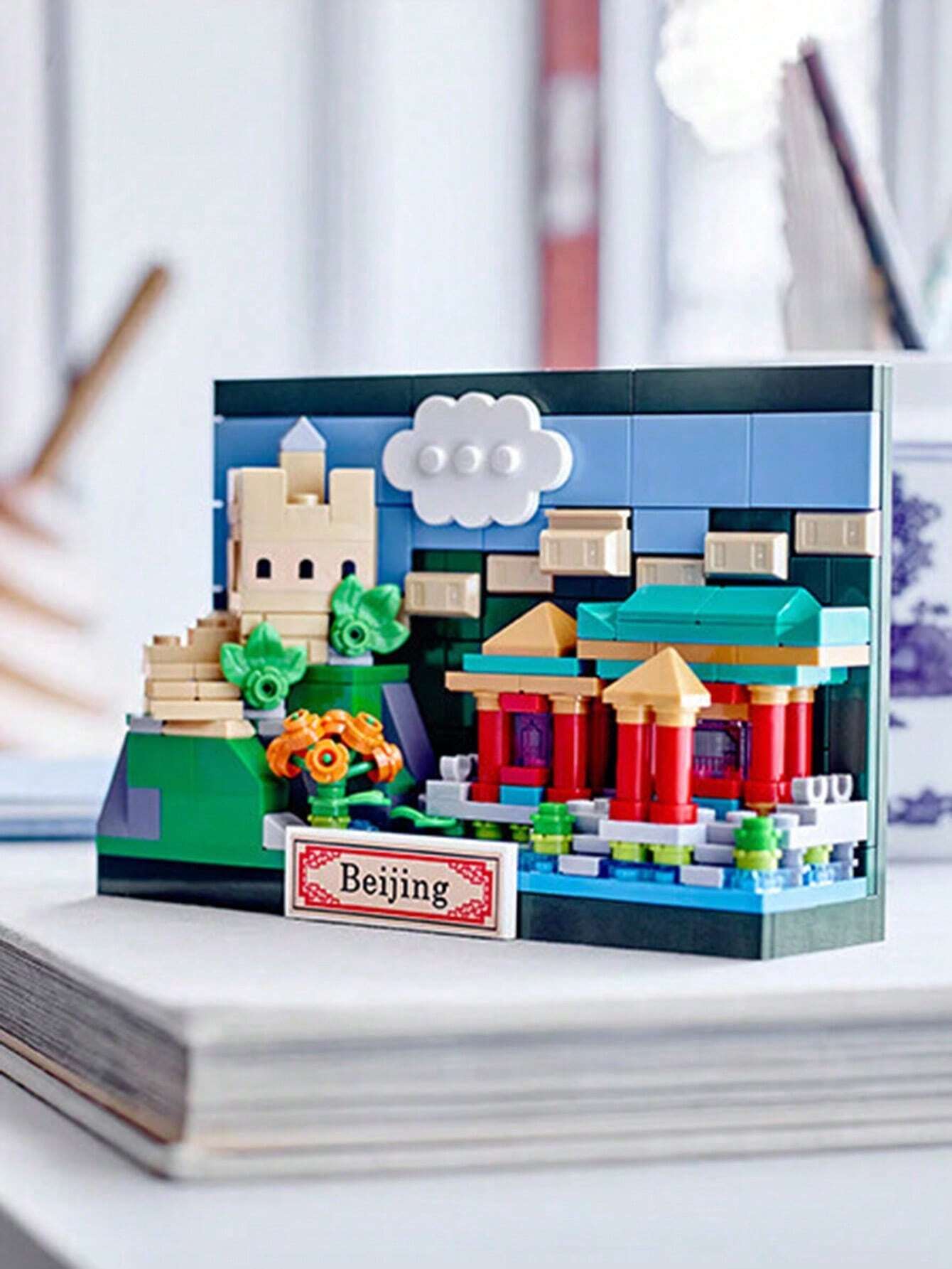 LEGO LEGO Square Head Series 40654 Beijing Postcard for Sale Australia ...