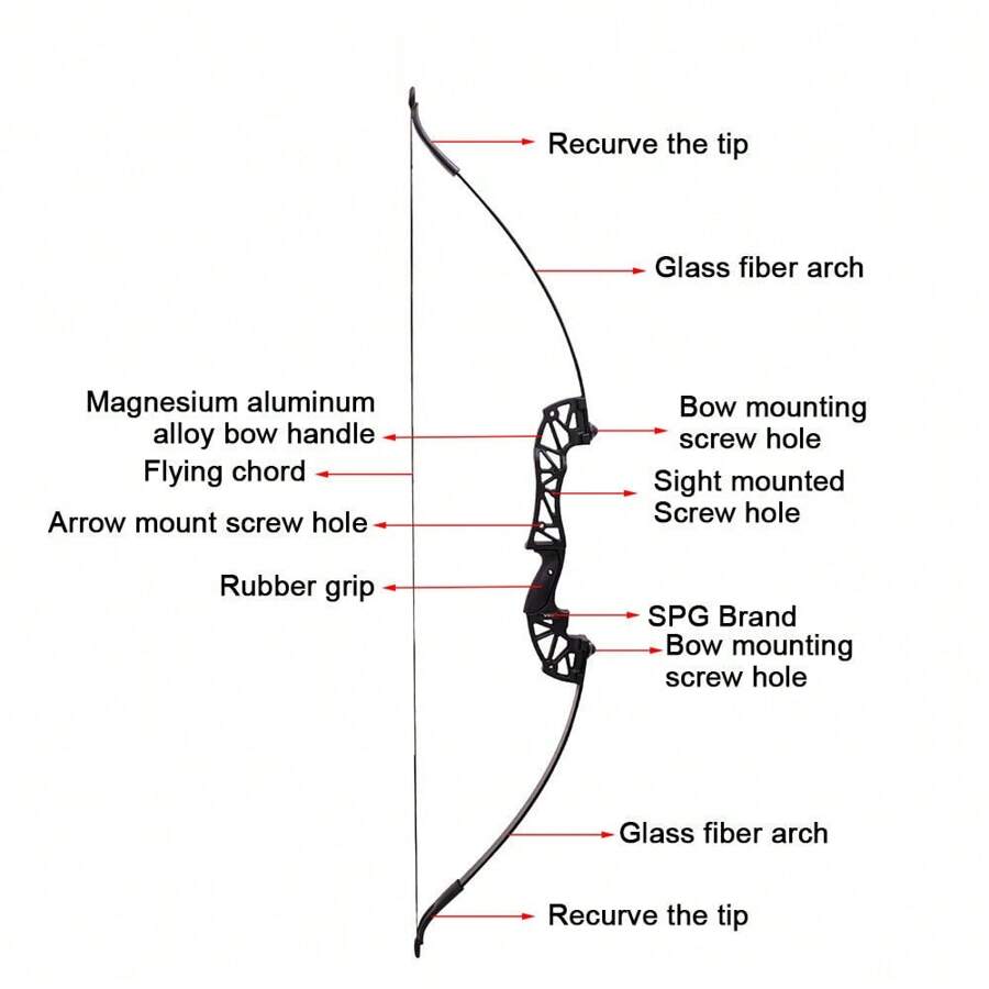 SMART TREE 40 Lbs Recurve Bow Outdoor Archery Kits For Adult Beginner ...