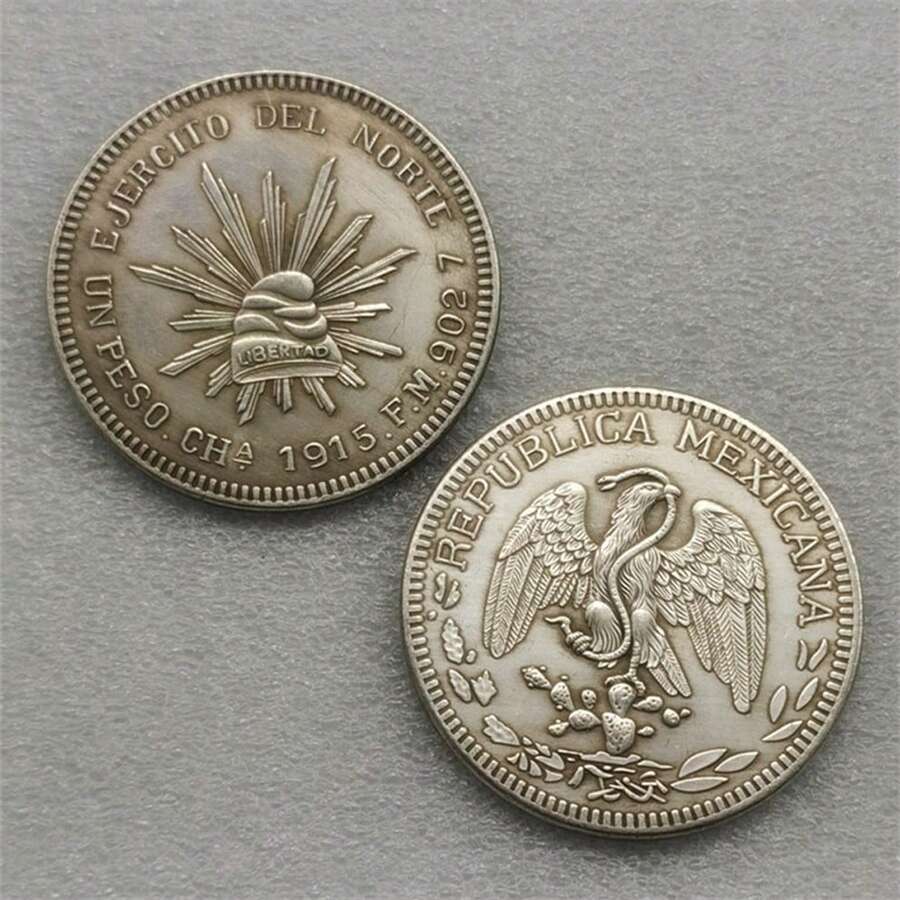 1915 Mexico 1 Peso (Army Of The North) Copy Coin | SHEIN USA