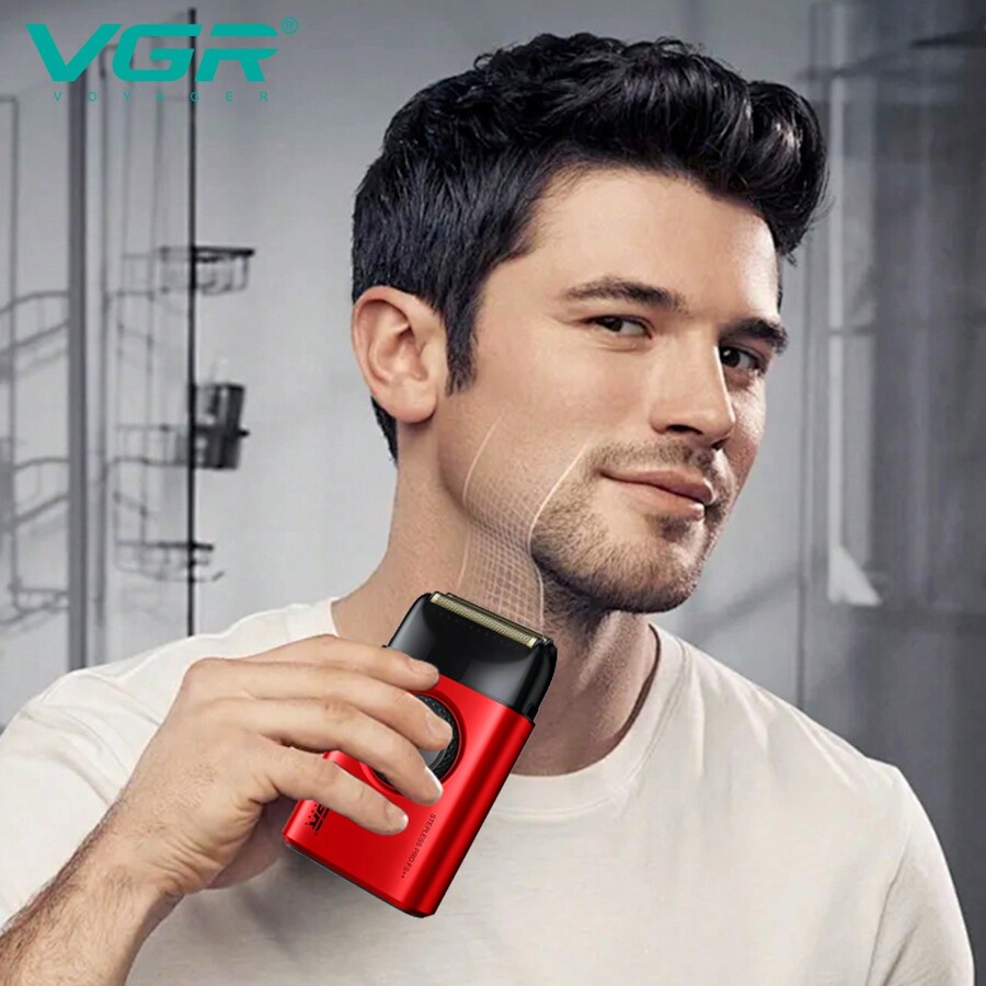 VGR VGR Razor Professional Shaver Electric Beard Trimmer 9000 RPM Trimmer Digital Display ...