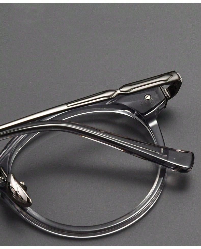 Designer Rimless Titanium Eyeglasses Frame For Men, Ultra-Light Pure ...