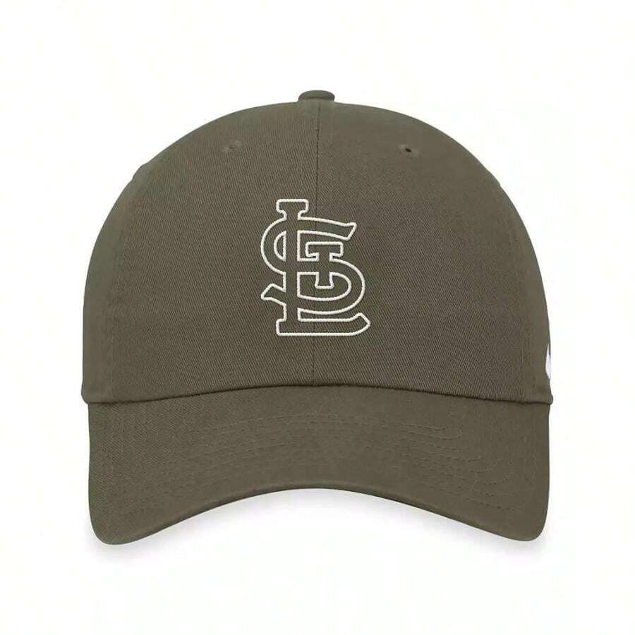 Nike Men's Olive St. Louis Cardinals Club Adjustable Hat | SHEIN USA