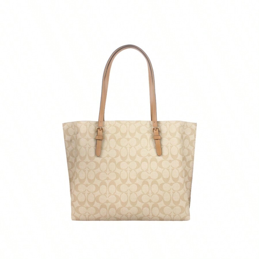 Coach COACH Outlet Mollie Women's PVC & Leather Zip Compartment Tote ...