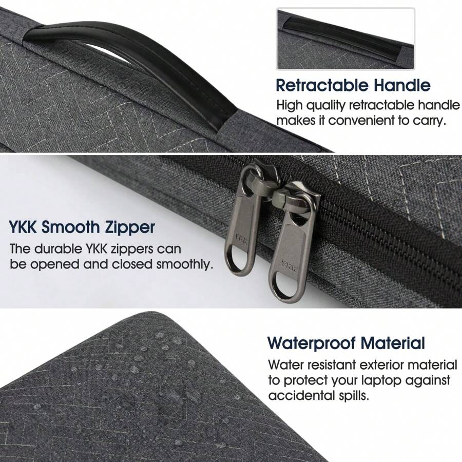 Laptop Sleeve 14 Inch Laptop Case Waterproof Handle Laptop Bag ...