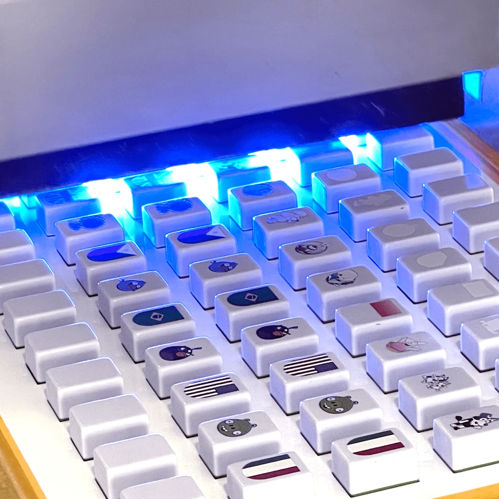 40mm Seaside Escape Board Game Building Blocks Mahjong 65 Tiles 16 ...