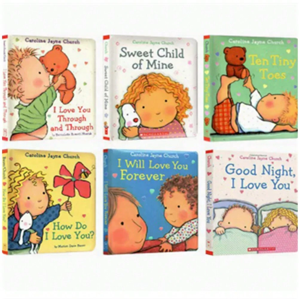 6 Books Love's Good Night Story Book Board Books Children Book By ...