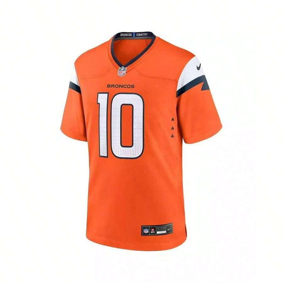 Nike Men's Bo Nix Orange Denver Bros 2024 NFL Draft First Round Pick ...