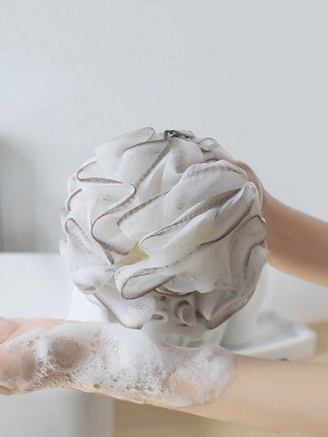 Gradient Color Shower Ball Does Not Scatter Shower Flower Soft Pe ...