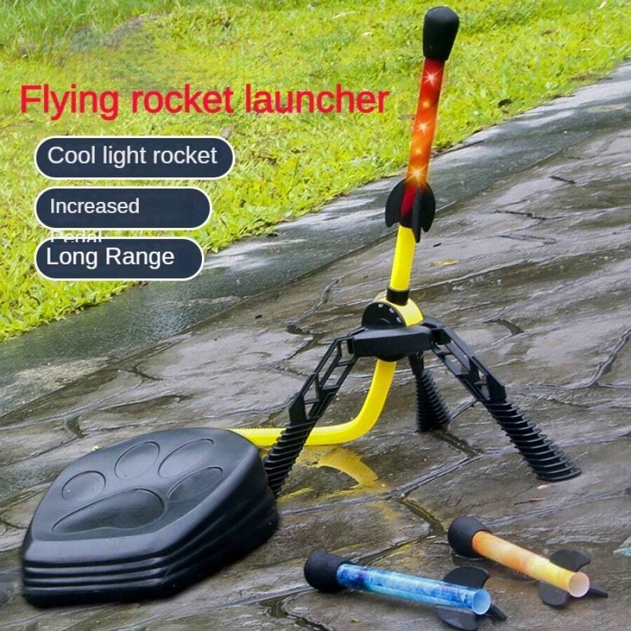 Flying Rocket With Lights, Rocket Launcher With Lighting Effects, High ...