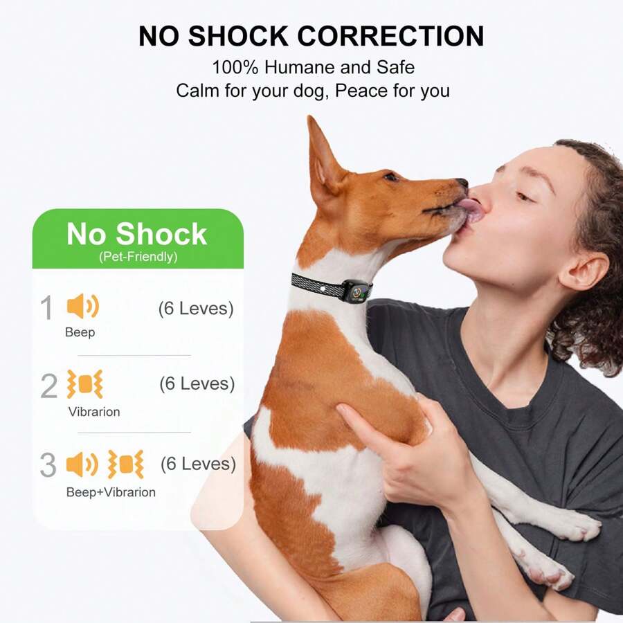 Bark Collar For Small Dogs, No Shock Small Dog Bark Collar ...