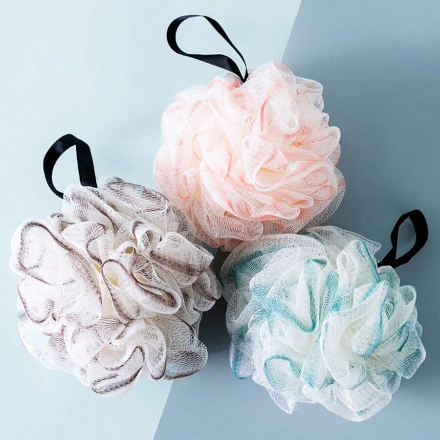 Gradient Color Shower Ball Does Not Scatter Shower Flower Soft Pe ...