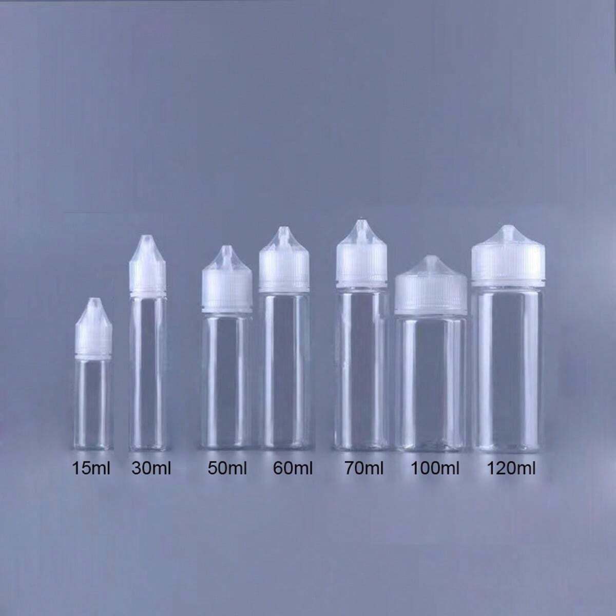 Botella de plástico con gotero exprimible y tapa de seguridad, botella de aplicador con gotero ...