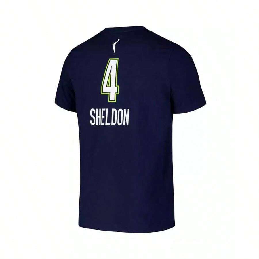Nike Men's And Women's Jacy Sheldon Navy Das Wings 2024 WNBA Draft Name ...