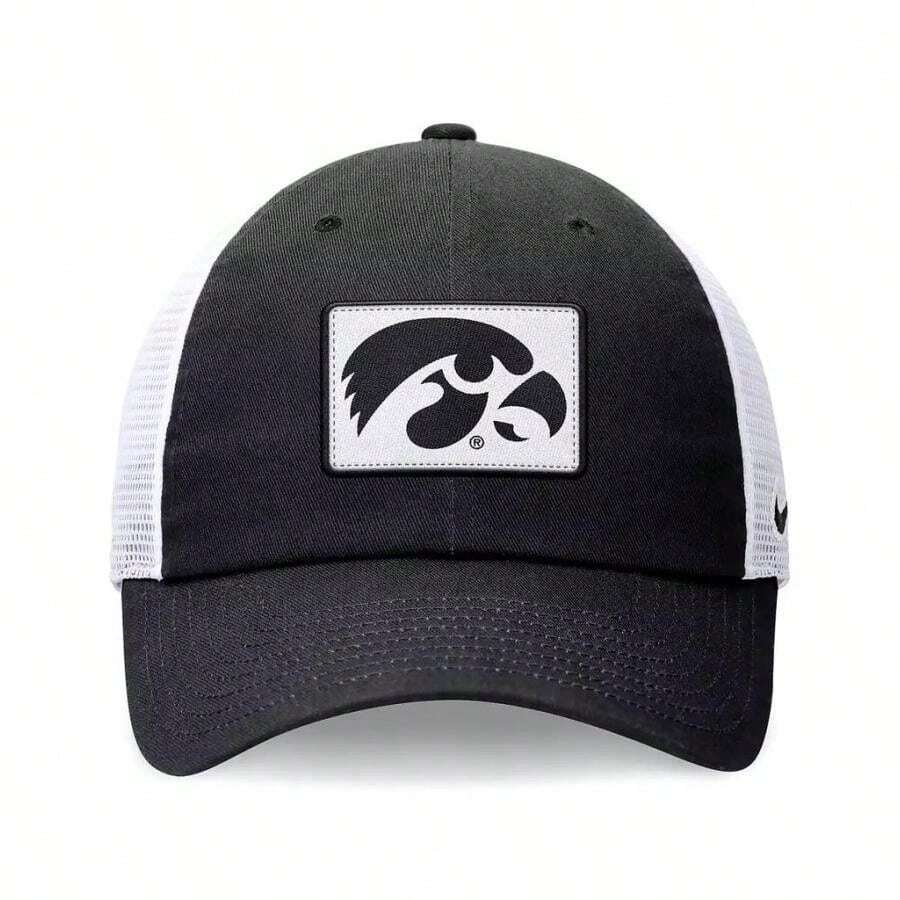 Nike Nike | Men's Black/White Iowa Hawkeyes Primetime Club Trucker ...