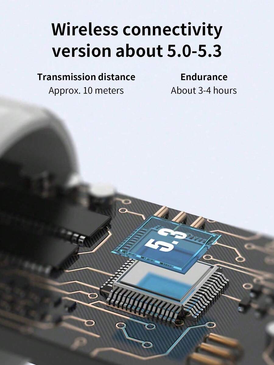 In-Ear TWS Breathing Lights Sensorless Delay Hearing Sound Defense ...