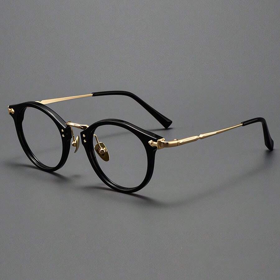 Designer Rimless Titanium Eyeglasses Frame For Men, Ultra-Light Pure ...