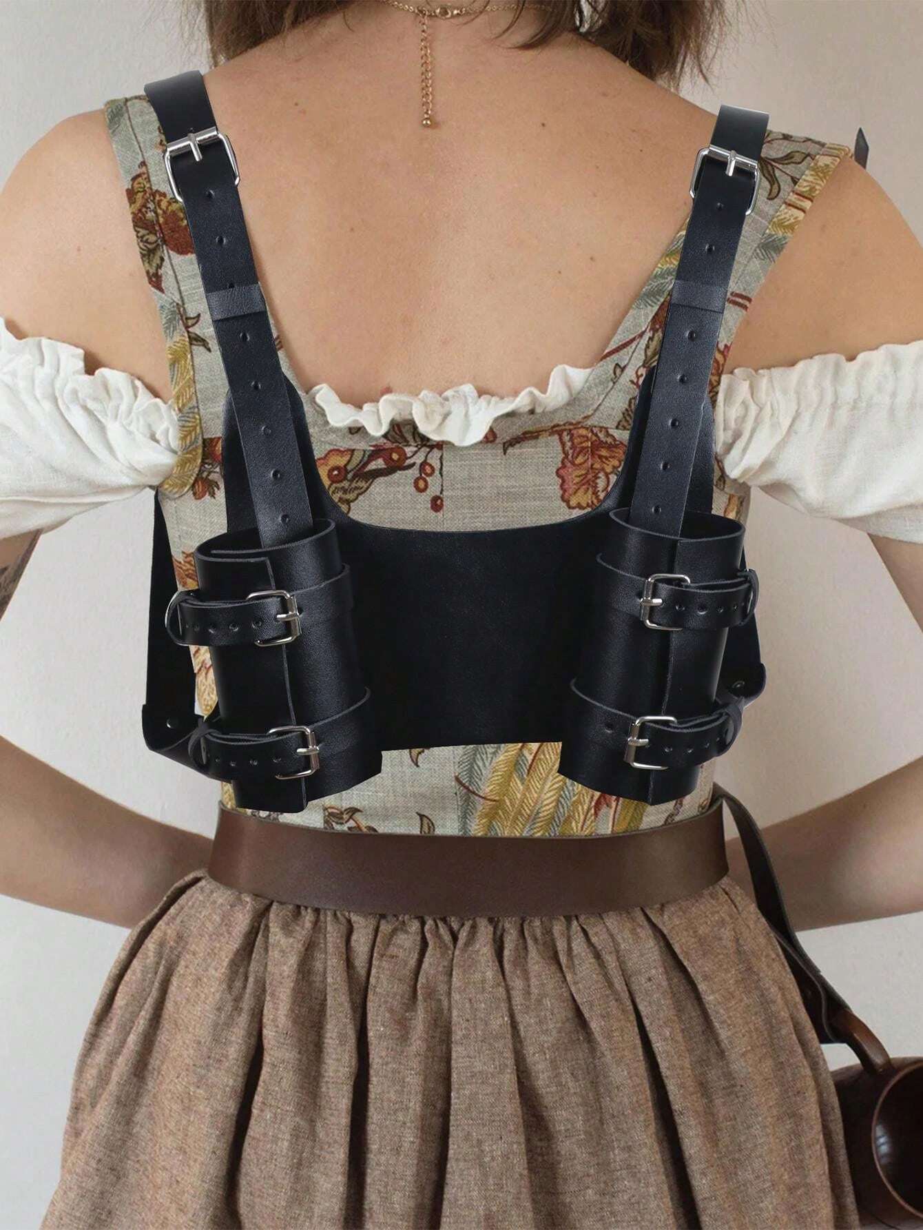 Medieval Viking Knight Sword Leather Sheath, Artificial Leather Strap ...