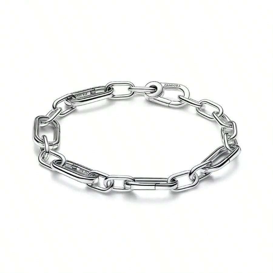 Pandora In Sterling Silver Five Openable Link Chain Bracelet | SHEIN USA