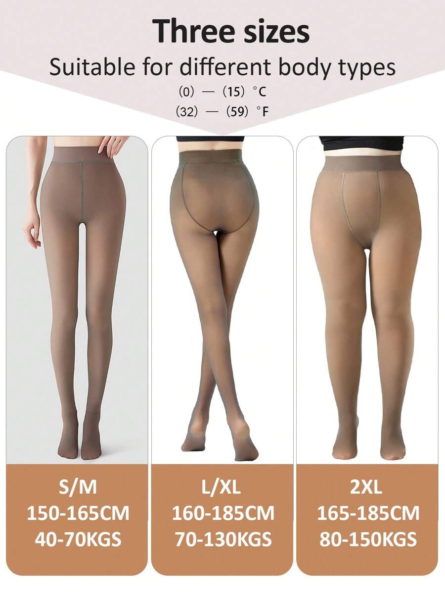 Plus Size Extra Large Sheer Opaque Fleece Lined Thick Leggings Black Sheer Pantyhose Shein Usa