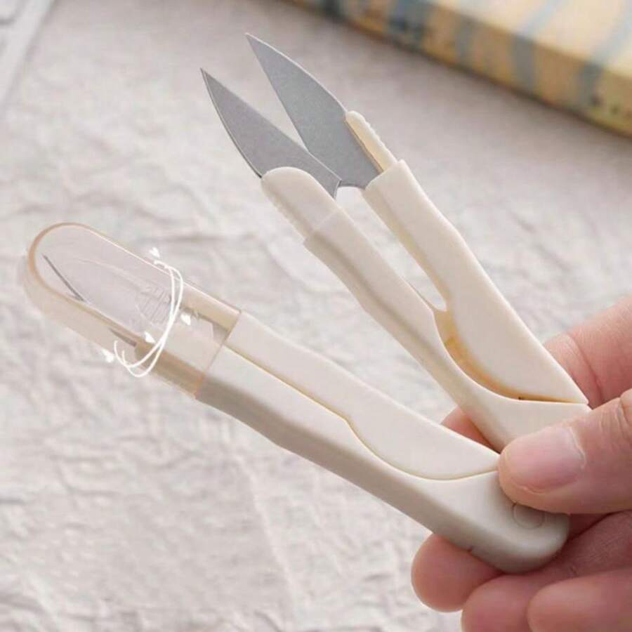 3 Packs Stainless Steel Thread Cutter Scissors - Ergonomic, Versatile ...