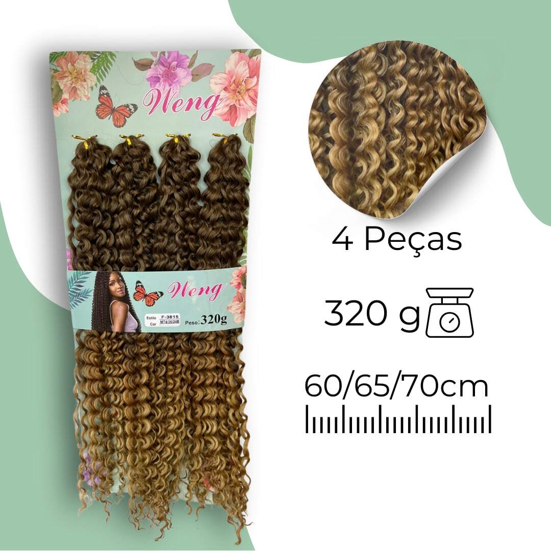 Kit Gy psy Jumbo + Cacho Orgânico F-3815 Cabelo Organico p/ Trança ...