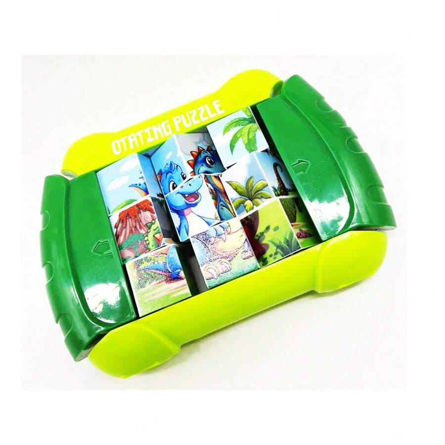 New 9 House Grid Rotating Puzzles Learning 3d Cognitive Jigsaw Block ...