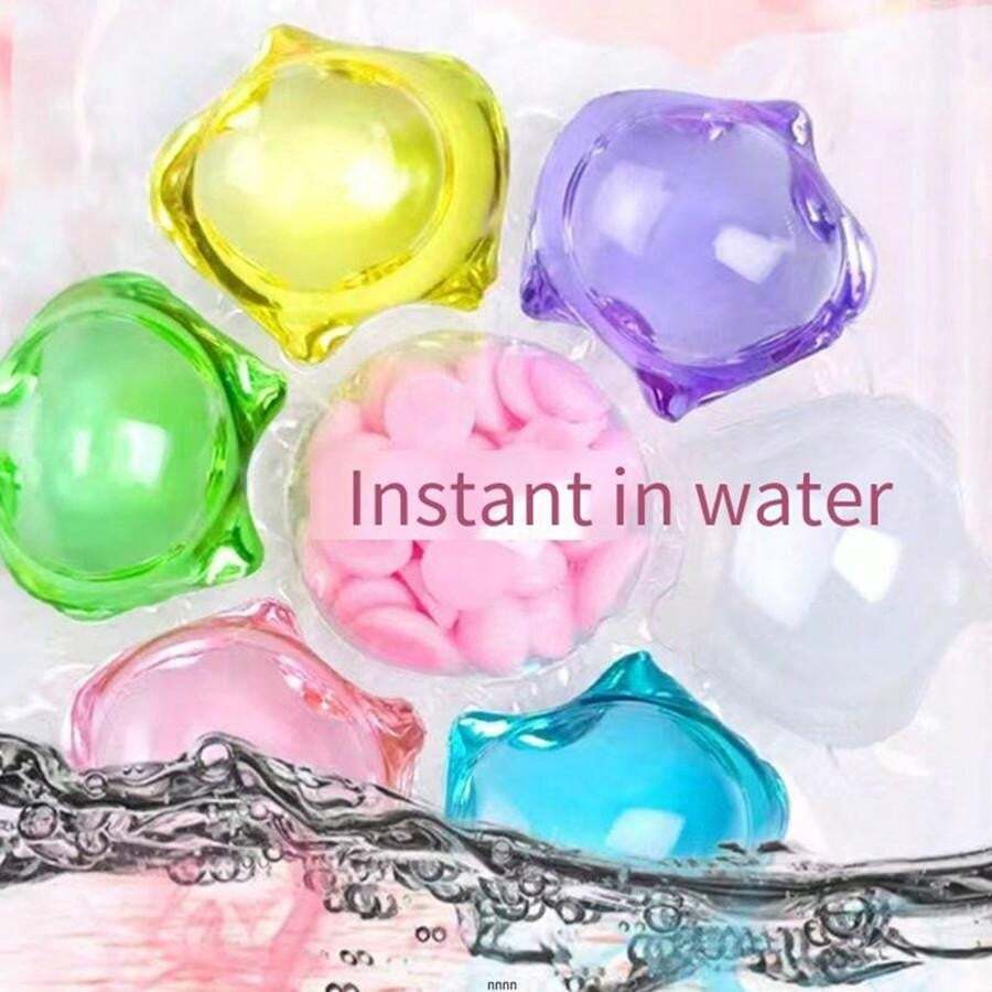 7-In-1 Laundry Detergent Beads, Long Lasting Fragrance, Fabric Softener ...