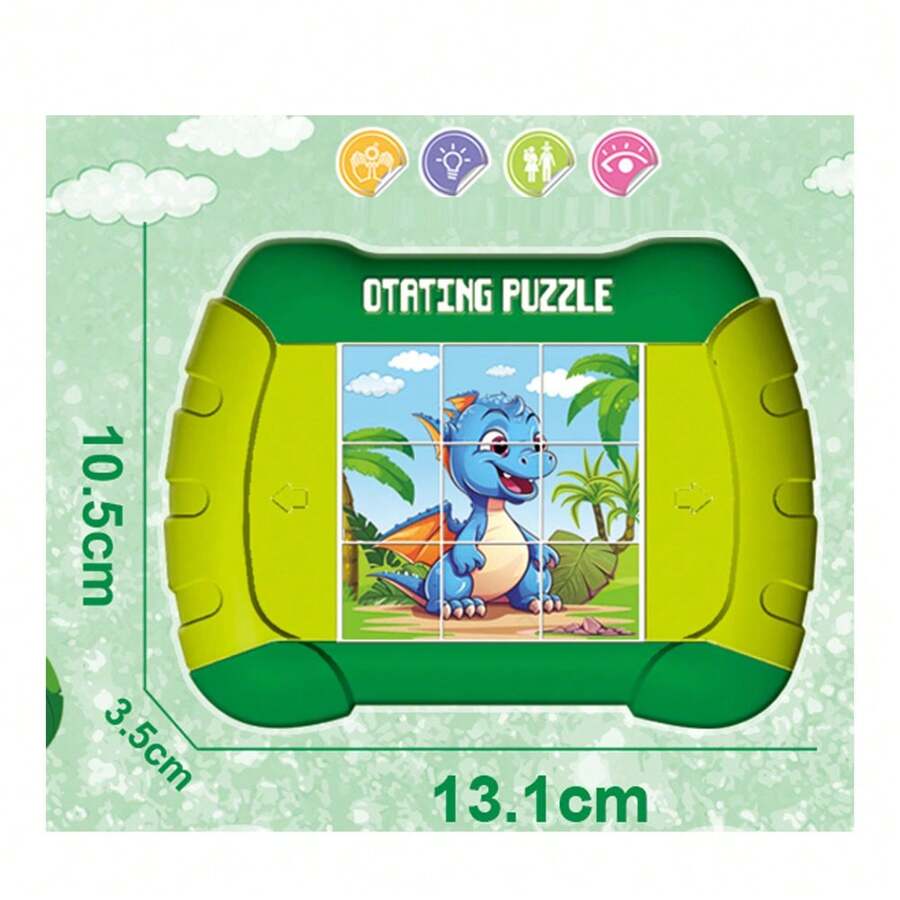 New 9 House Grid Rotating Puzzles Learning 3d Cognitive Jigsaw Block ...