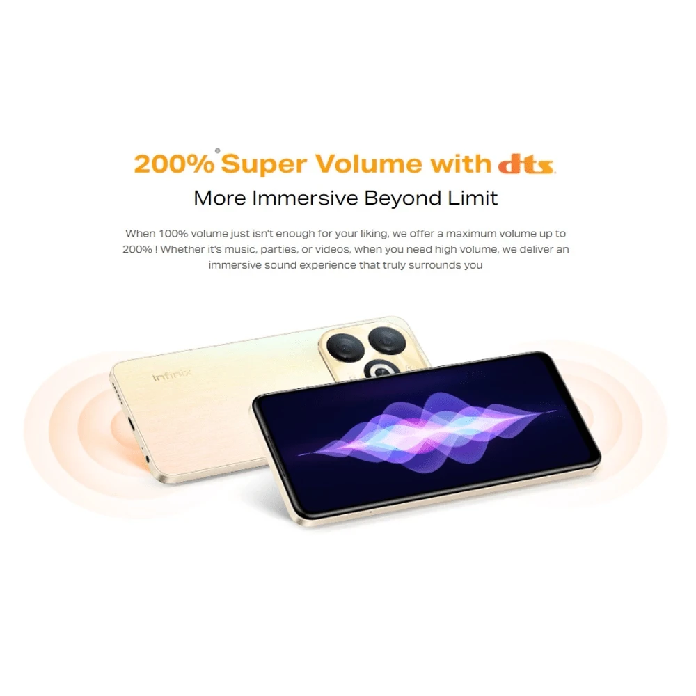 Infinix Smart 8 Pro 8GB+128GB MTK Helio G36 6.6" 90Hz Display 50MP Dual AI Camera 5000mAh Global ...