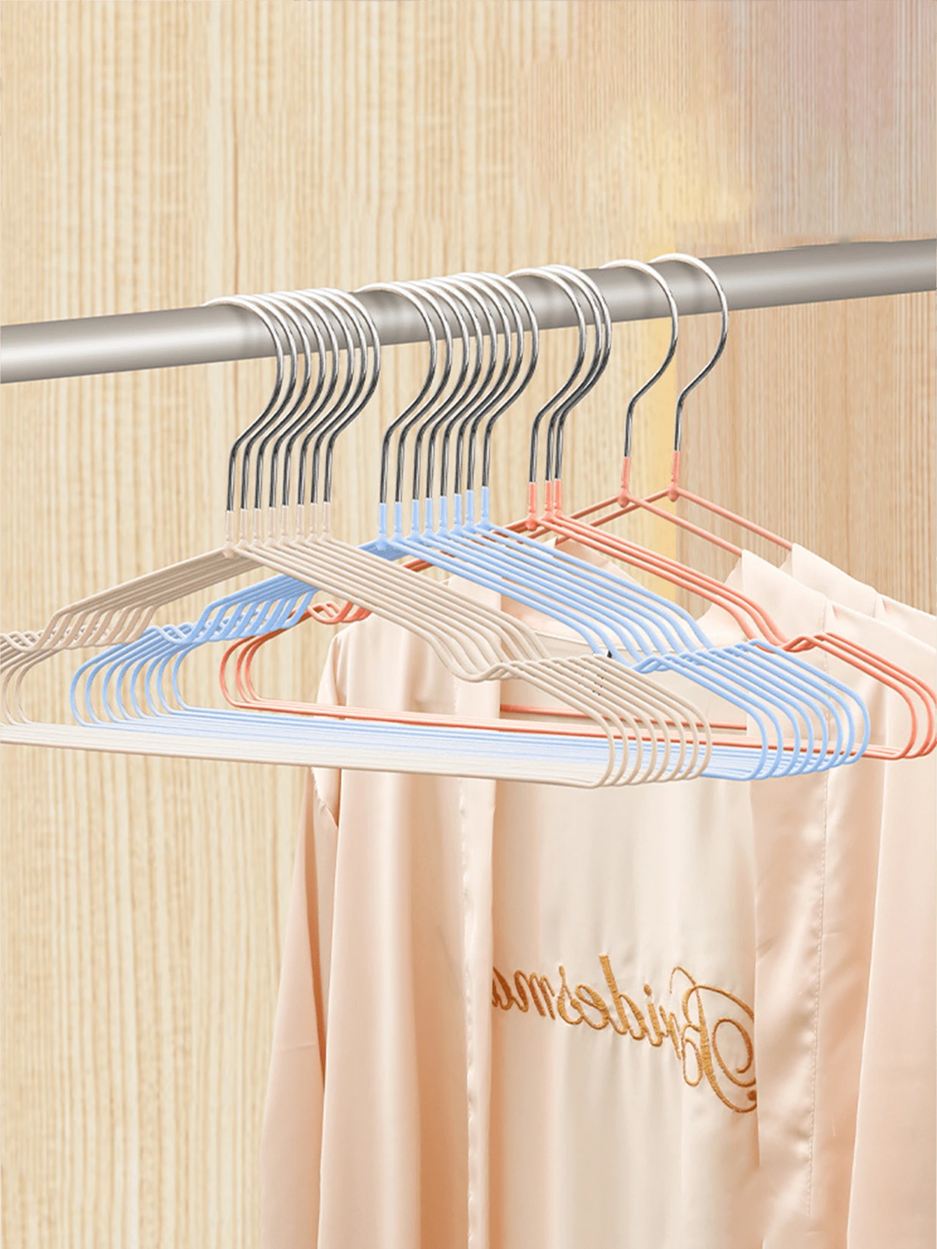 10pcs Hangers + 10pcs Hanger Connectors, Reinforced Thickened Plastic ...