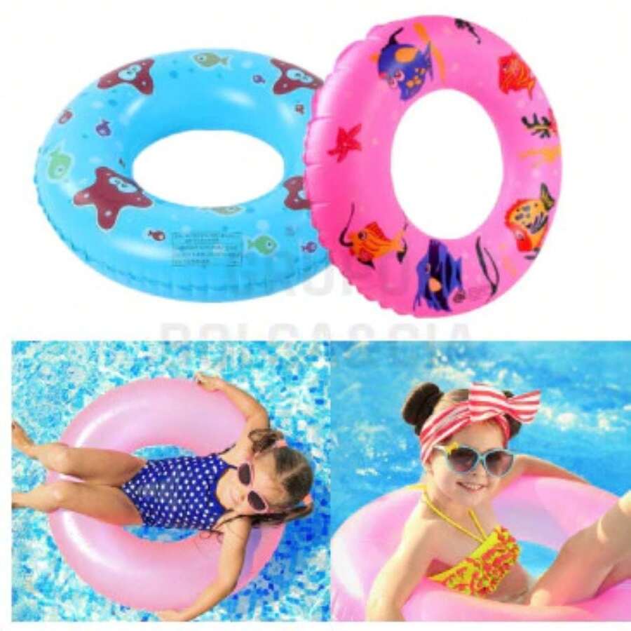 Children's Round Waist Float For Swimming Pool Beach 60cm And 70cm | SHEIN USA