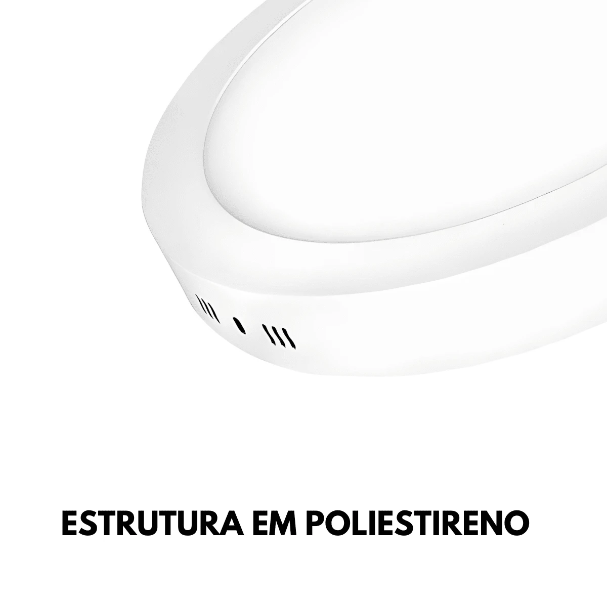 Kit 5 Led Ceiling Panel Light 25W Surface Mounted Econ Square Round ...