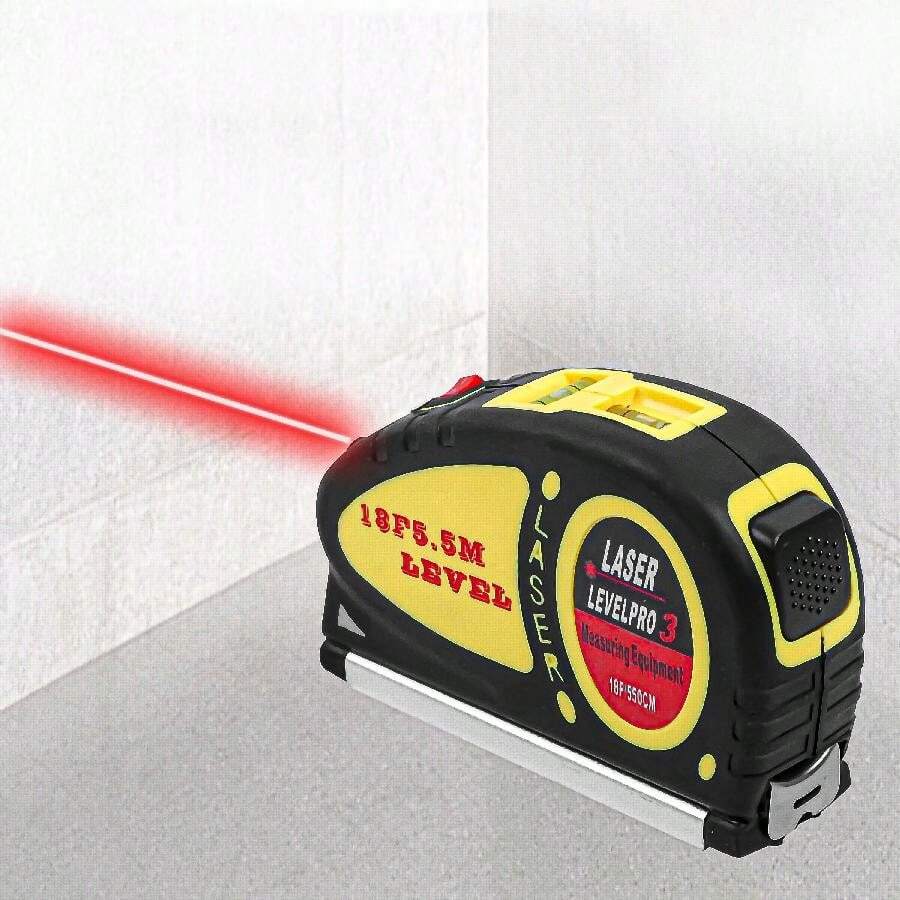 Laser Level Tape Measure With Lock 5.5M - A628 | SHEIN UK