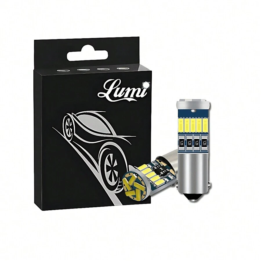 Kit Pair Of Super Led Bulbs Pingo T4W Ba9s H6 Led For Headlight Half ...