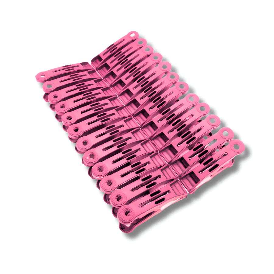 24 Plastic Clothespins Reinforced Clothes Peg Clothespins | SHEIN USA